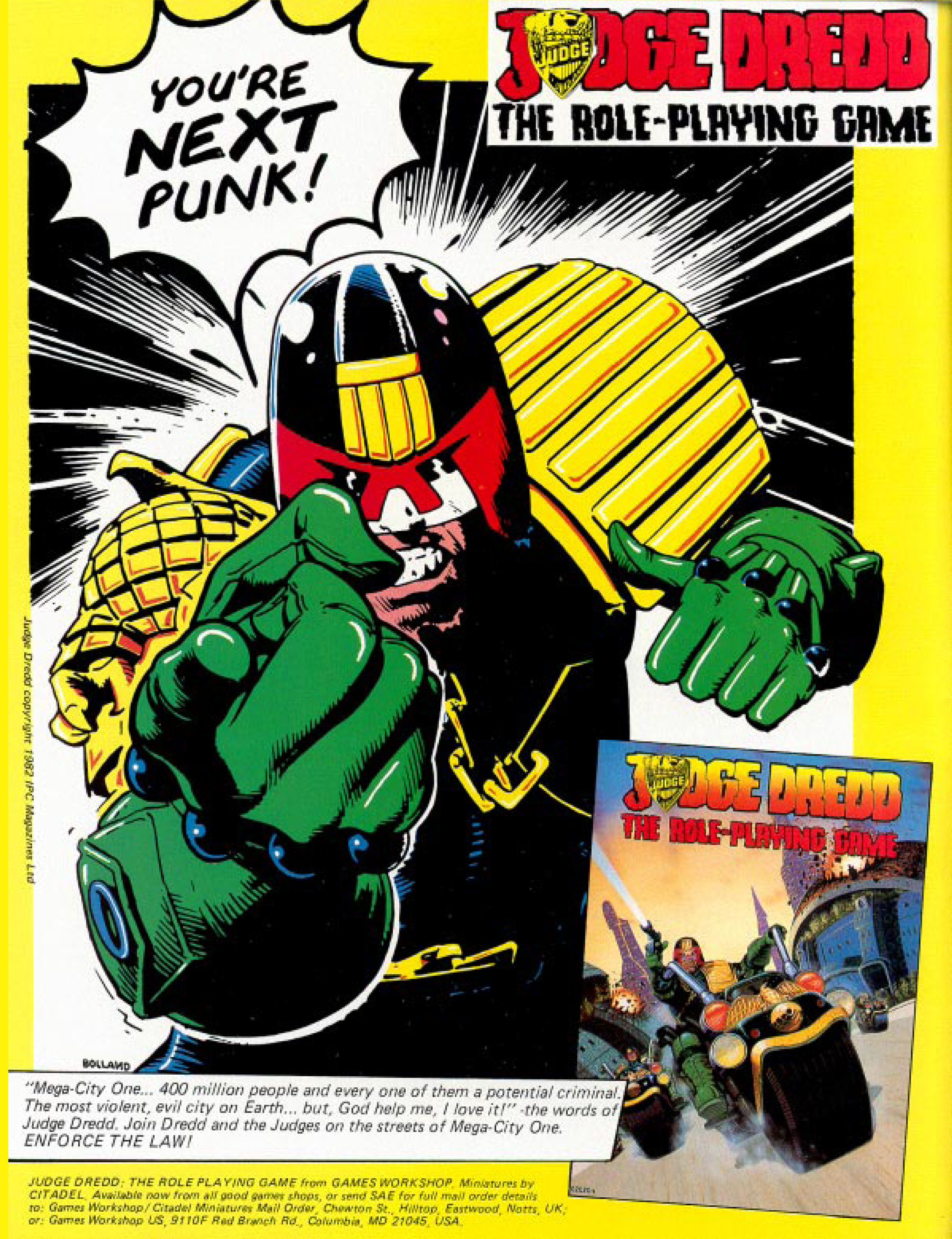 Episode 18 (Part 2) Judge Dredd RPG (with Marc Gascoigne) – The ...